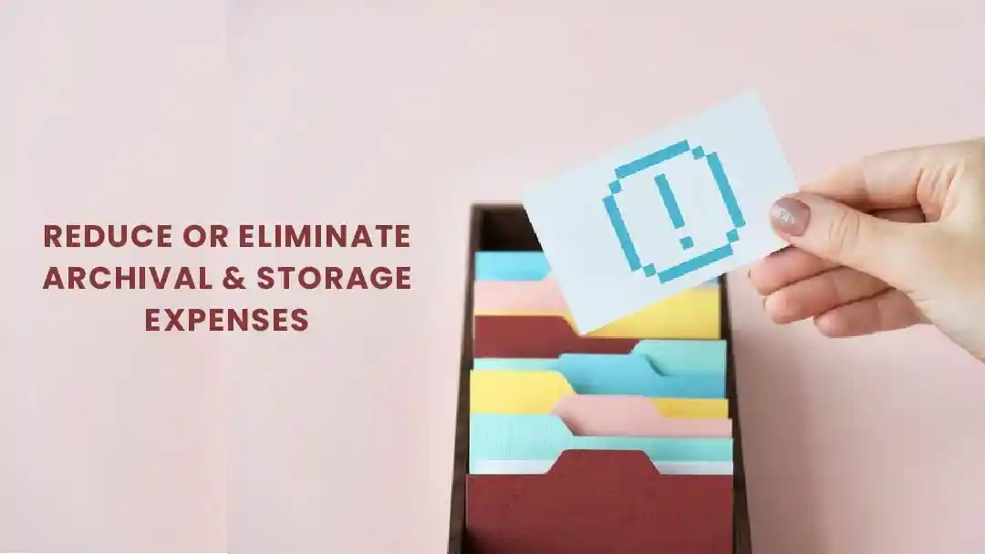 Reduce Or Eliminate Archival And Storage Expenses Intersoft Systems